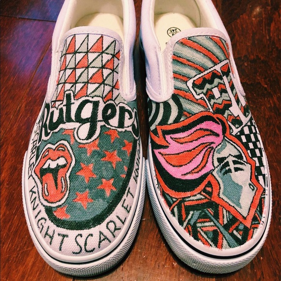 Shoes | Custom Collegeevent Vans | Poshmark